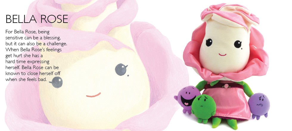 Mini Kimochis - Bella Rose